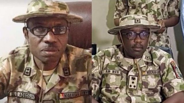Promotions in the Nigerian Army: Buhari ebuliela Adeosun, Biu n'ọkwa ...
