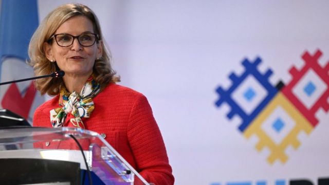 ملګرو ملتونو د لومړي ځل لپاره یوه ښځه د مخابراتو نړیوال سازمان منشي ...