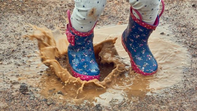 육아: 좋은 면역 체계를 만들어 주는 진흙...'아이는 역시 흙에서...' - BBC News 코리아