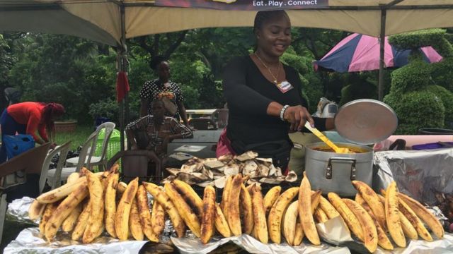 Bole festival 2021: Photos of plantain, fish and sauce wey 'show' for ...