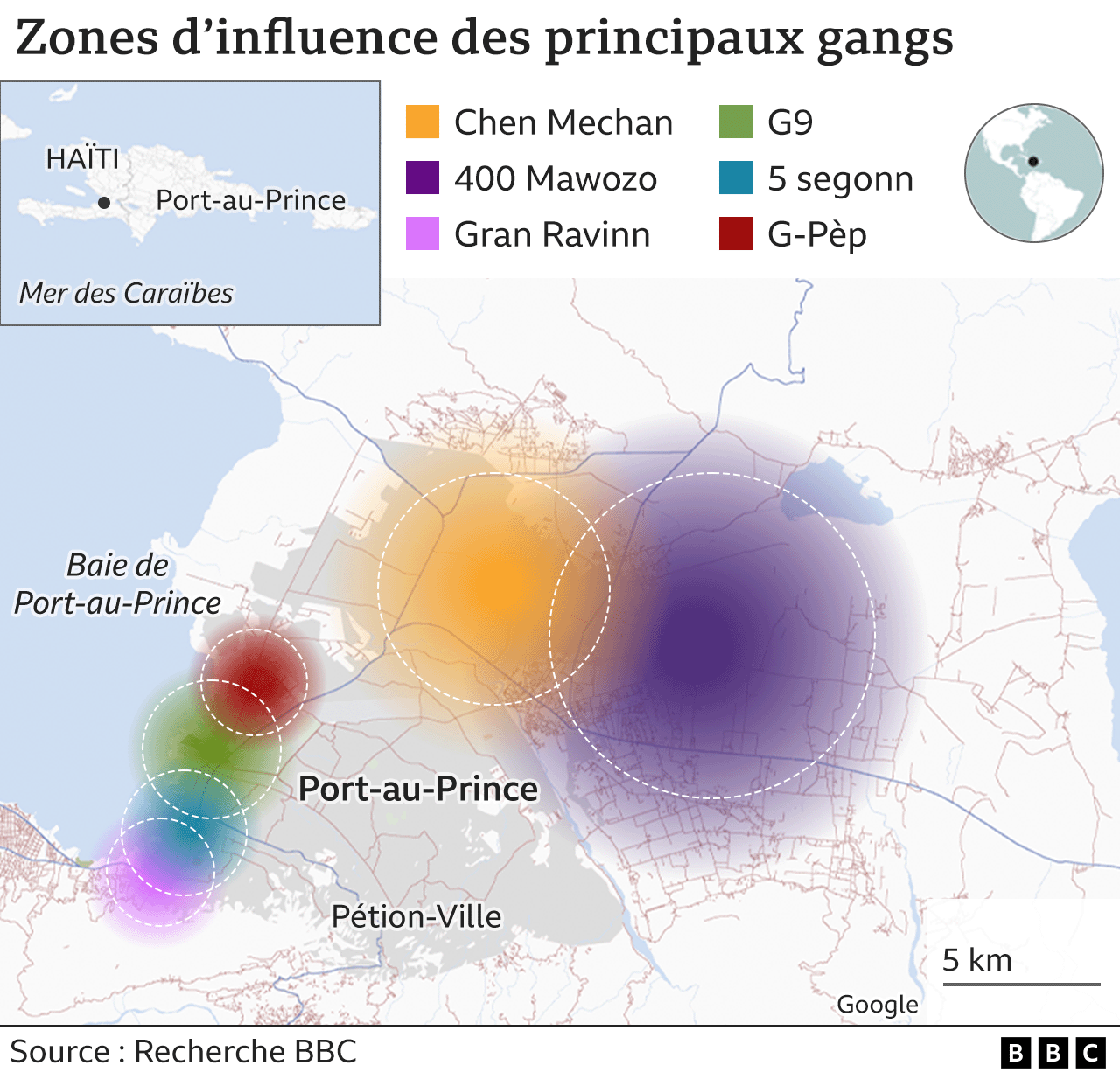 Guerre des gangs en Haïti : comment les populations vivent comme dans ...