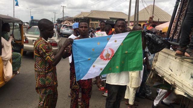 Oodua Republic: Yoruba Self-determination group dey do rally for Ibadan ...