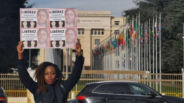 Rwanda: Idamange Yvonne unenga ubutegetsi yafunzwe nyuma ya video ...