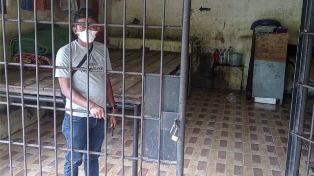 Kerangkeng manusia di rumah Bupati Langkat: Komnas HAM temukan 'besi panas' palu', alat dalam 26 ...