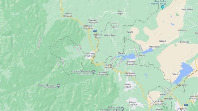 Əskipara - Voskepar kəndində rus sərhədçiləri üçün obyektlər inşa ...