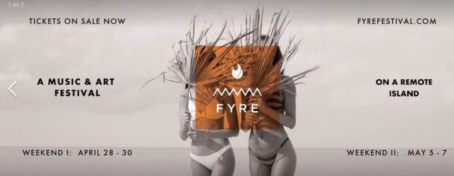 Fyre Festival: el lujoso evento musical en una isla privada de Bahamas ...