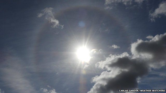 What are Sun and Moon halos? - BBC Weather