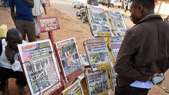 An sace kwamfutocin jaridar Observer a Uganda - BBC News Hausa