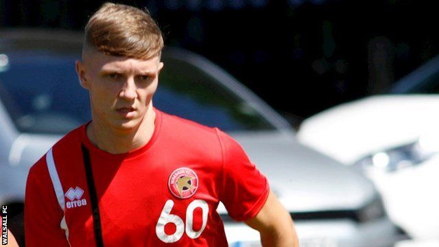 Mitch Candlin: Blackburn Rovers loan Walsall striker with an option to ...
