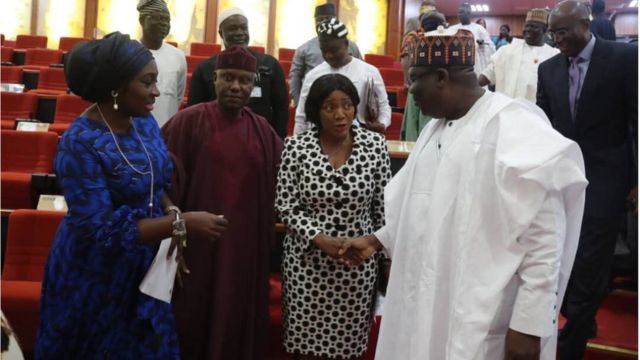 Kalu, Abaribe, Aduda, Abdullahi go lead wit Senate President Ahmed ...