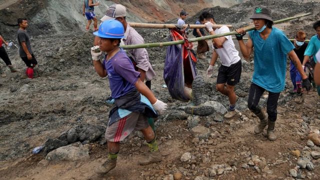 Longsor 'seperti tsunami' melanda tambang giok di Myanmar, lebih dari ...