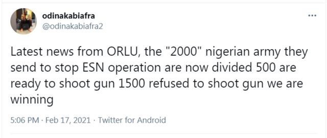 Orlu crisis video: Army send helicopter go Orlu? See wetin we sabi ...