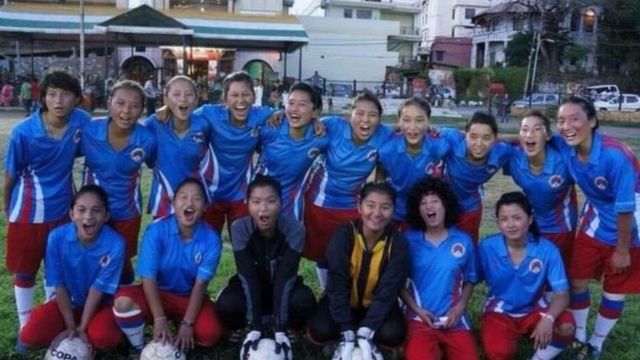 Tim sepakbola perempuan Tibet tidak dapat visa AS - BBC News Indonesia