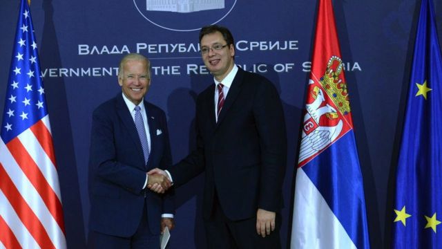 Predsednički izbori u Americi 2020: Šta jeste, a šta nije o Srbiji govorio Džo Bajden - BBC News ...