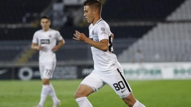 Filip Stevanovic: Man City za ta dauki dan wasan Partizan Belgrade ...