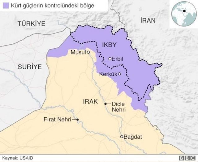 IKBY'den Bağdat'ın 'müzakere için referandum sonuçlarının iptali ...