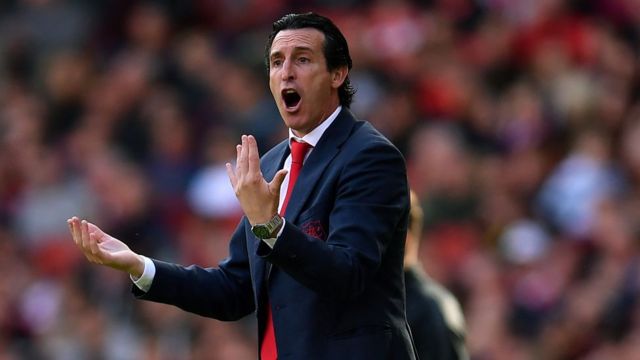 Asenal ta goyi bayan Emery amma ta ce ya kara kaimi - BBC News Hausa