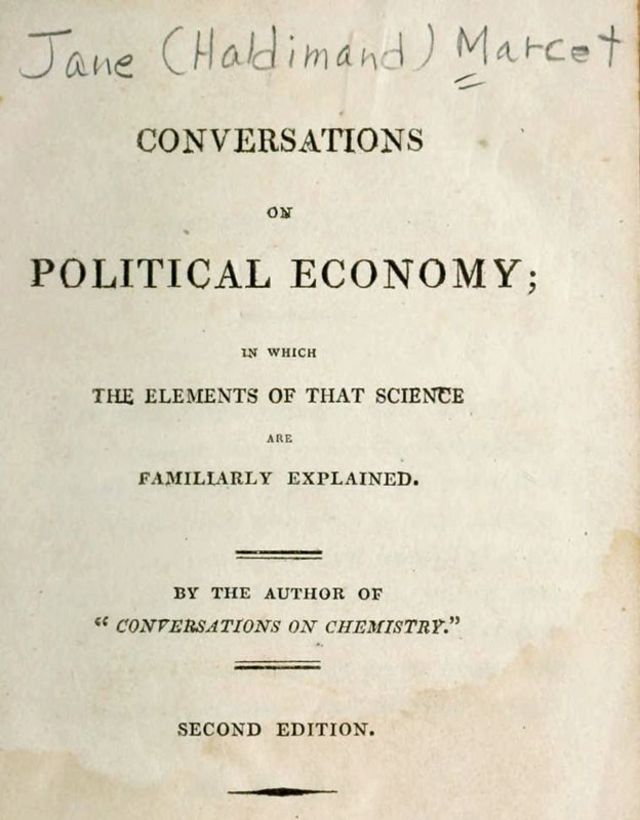 Jane Marcet, la mujer que hizo que el influyente científico Michael ...