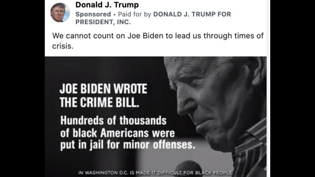 【米大統領選2020】 トランプ陣営、攻撃広告を継続 バイデン氏は停止で苦境に - BBCニュース 【米大統領選2020】 トランプ陣営、攻撃広告を継続 バイデン氏は停止で苦境に - BBCニュース