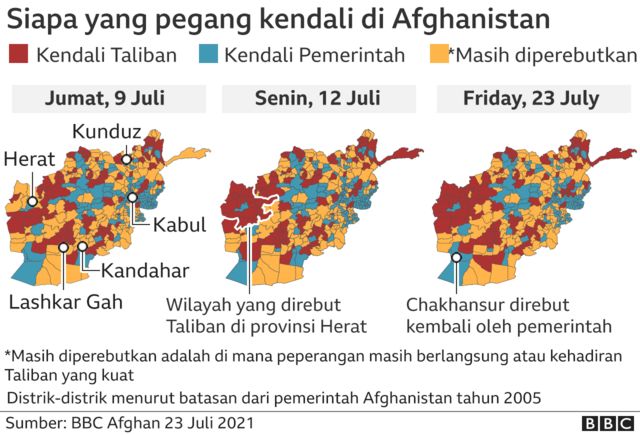 Taliban kembali bangkit, bagaimana mereka bisa menguasai kembali ...
