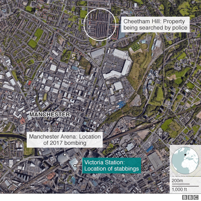 Manchester Victoria station stabbings 'a terrorist investigation' - BBC ...