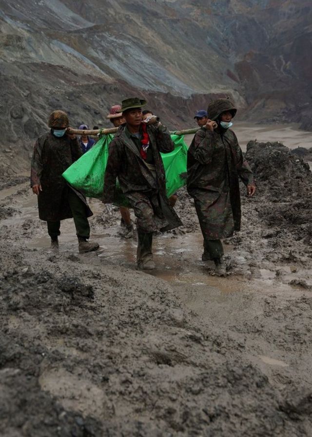Longsor 'seperti tsunami' melanda tambang giok di Myanmar, lebih dari ...