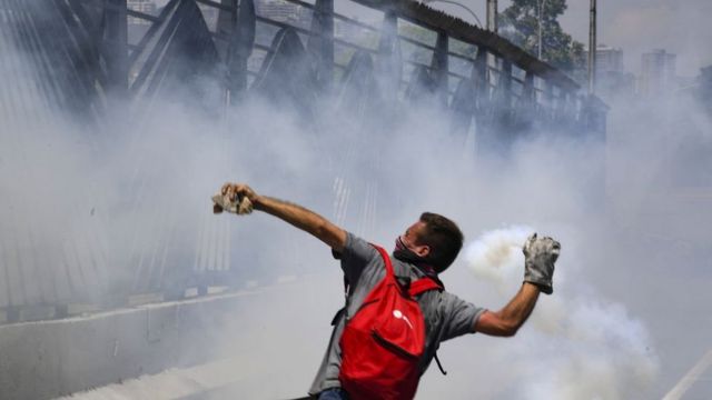 Venezuela: así fue la jornada de fuertes disturbios y violencia tras el ...