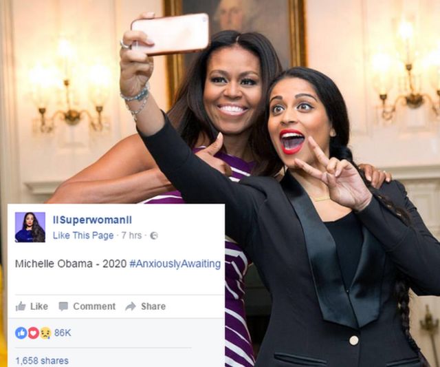 Hayranlarından Michelle Obama'ya '2020'de aday ol' çağrısı - BBC News ...