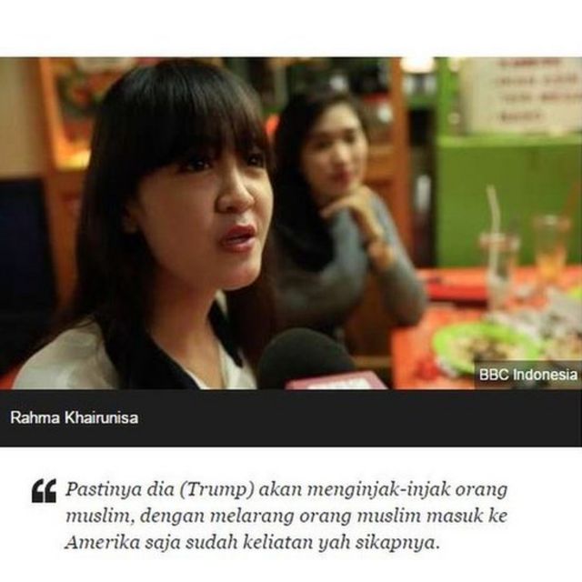 Apa dampak terpilihnya Trump terhadap umat muslim dan perempuan? - BBC ...