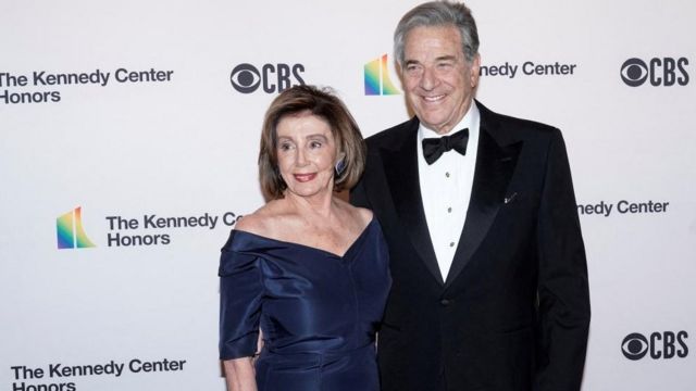 Nancy Pelosi: US speaker Nancy Pelosi husband dey recover afta attacker ...