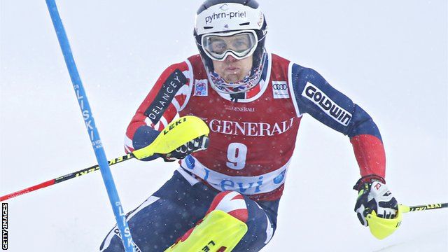 Alpine skiing: Britain's Dave Ryding crashes on brink of World Cup win ...