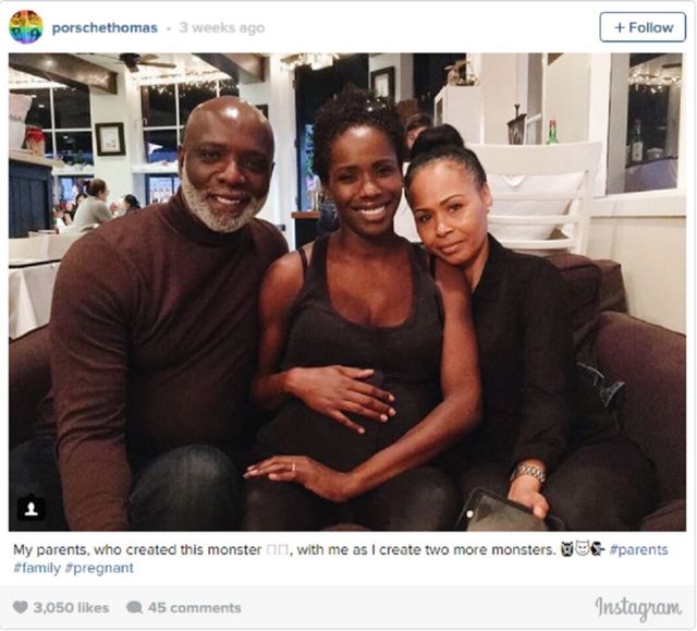 सोशल: प्रेगनेंट मॉडल से पूछा, आपके पेट का रंग का काला क्यों? - BBC News ...