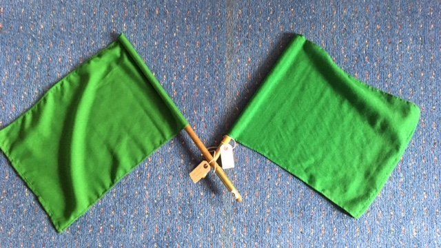 Council office clear-out turns up railway memorabilia - BBC News