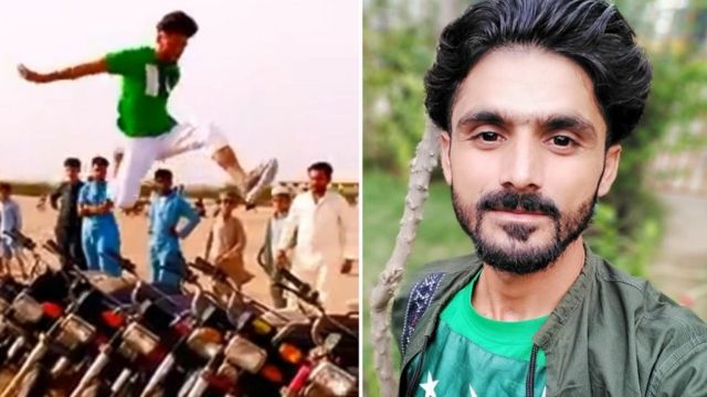 آصف مگسی: ٹھٹہ میں موٹر سائیکلوں، نہروں کو پھلانگنے والے وائرل ٹک ٹاک ...