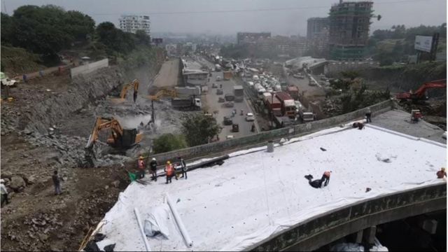 चांदणी चौकातील पूल जमीनदोस्त; पुलाबद्दलच्या या गोष्टी माहीत आहेत? - BBC ...