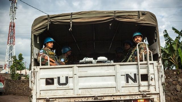 RDC: 14 Casques bleus tués lors d'affrontements dans l'Est - BBC News ... RDC: 14 Casques bleus tués lors d'affrontements dans l'Est - BBC News ...