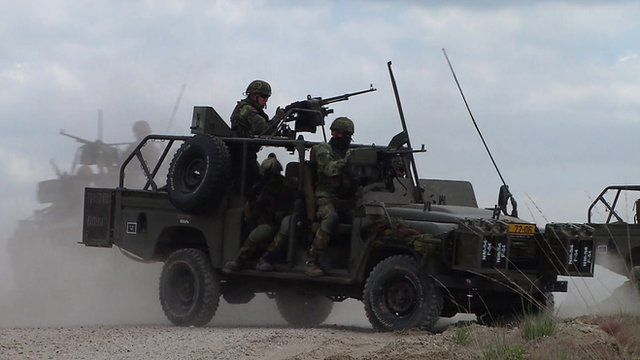 US announces new tank and artillery deployment in Europe - BBC News