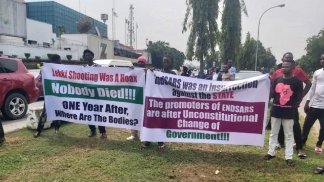 Endsars protest: Police make arrests for Endsars memorial protest - BBC ...