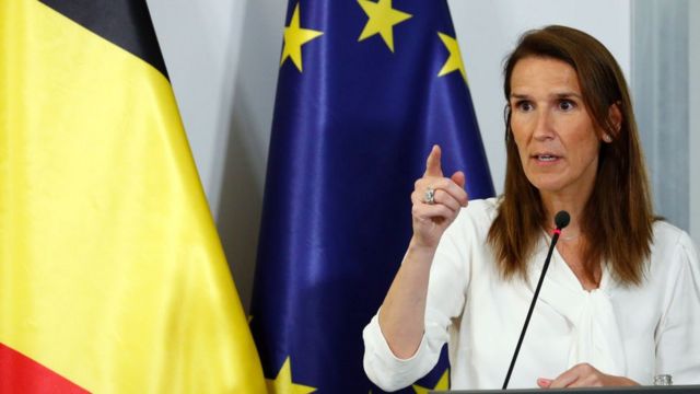 Belçika Başbakan Yardımcısı ve Dışişleri Bakanı Wilmes hasta eşine ...