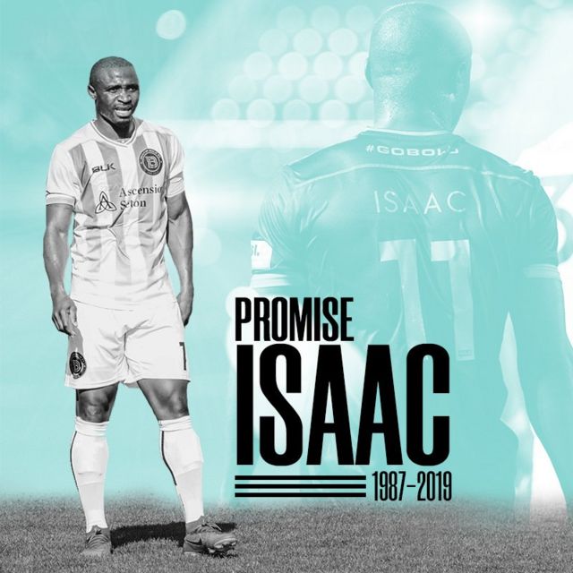 Isaac Promise, ọgba bọọlụ Naịjirịa, alaala mmụọ n'afọ iri atọ na otu ...