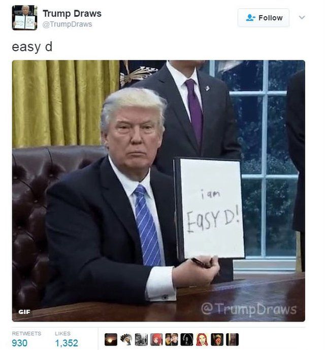 Trump used the term 'Easy D'. What did he mean? - BBC News