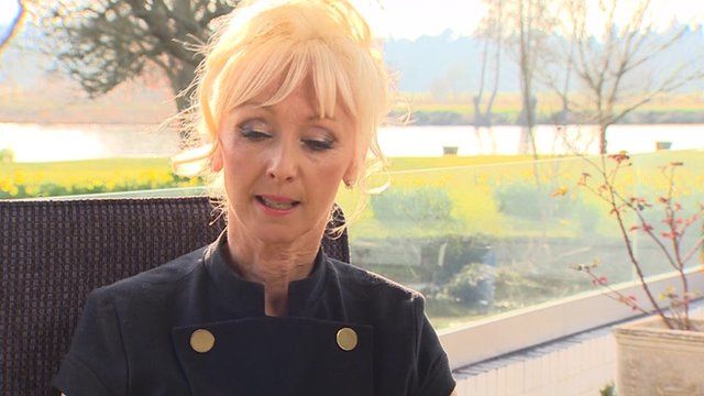 Debbie McGee back on air after Paul Daniels death - BBC News