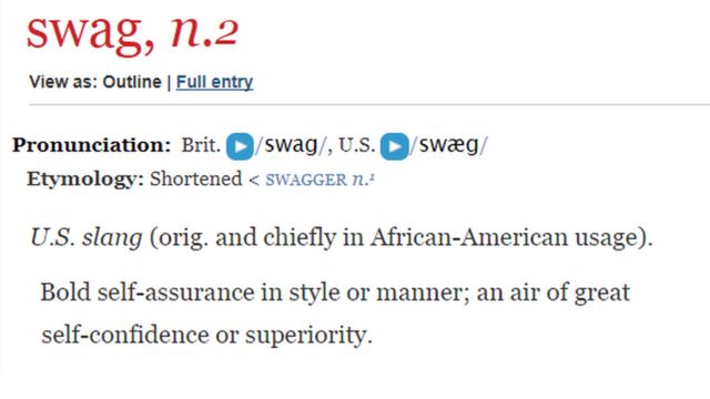 Swag Meaning