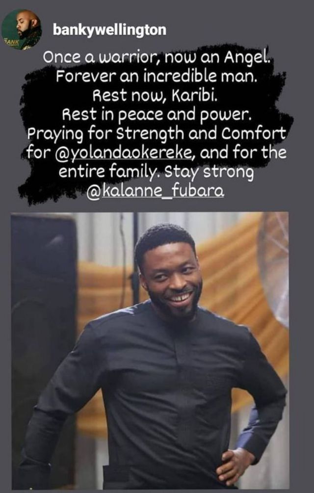 Karibi Fubara death: Stella Fubara confam Nollywood actor die afta ...