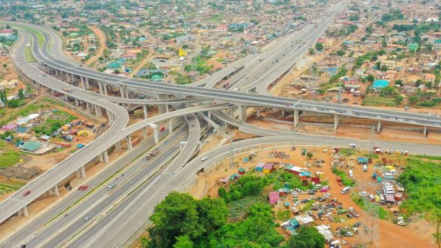Pokuase interchange 2016: Inauguration of four tier Pokuase Interchange ...