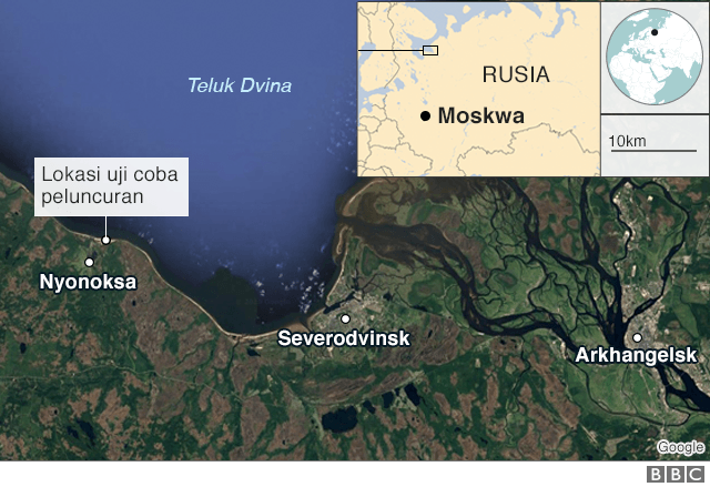 Misteri roket nuklir, senjata apa yang diuji coba Rusia di Laut Artik? - BBC News Indonesia