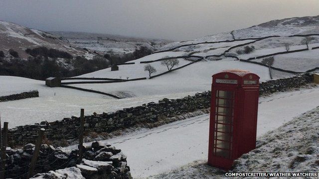 Northern snow - BBC Weather