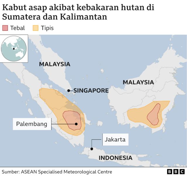 Kabut asap akibat karhutla, Malaysia tuding Indonesia - Mengapa aktivis ...