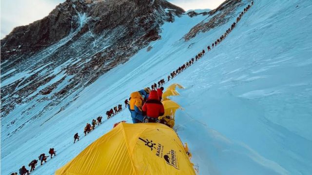 Jinsi Mlima Everest utakavyoongezeka urefu kabla ya kukoma kukua - BBC ...