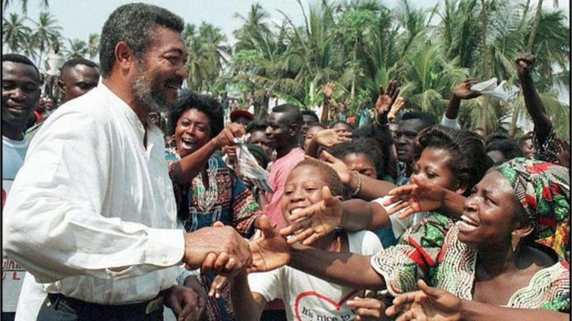 Jerry Rawlings burial: From ‘khaki to kente’ - How Rawlings escape ...